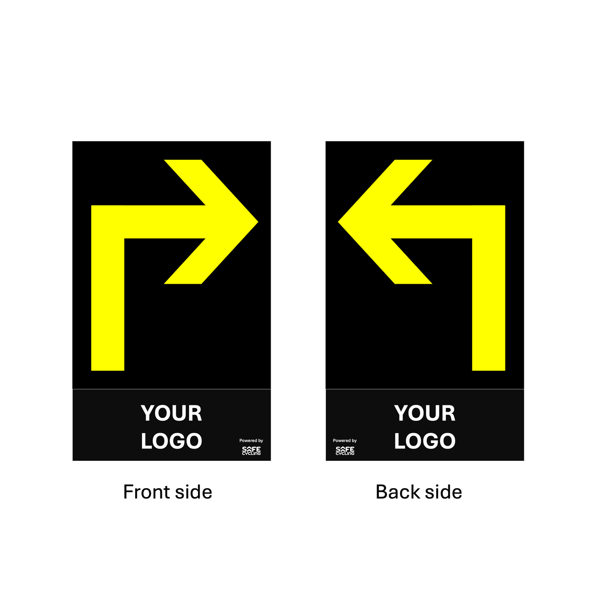Sharp Turn Warning Board – Shop Safe Cycling